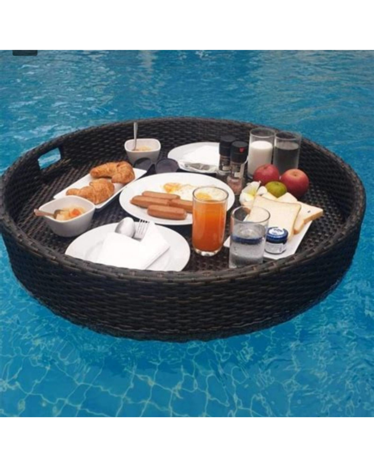 Plutajući poslužavnik za bazen okrugli - Prečnik 60 cm - 24 Shop